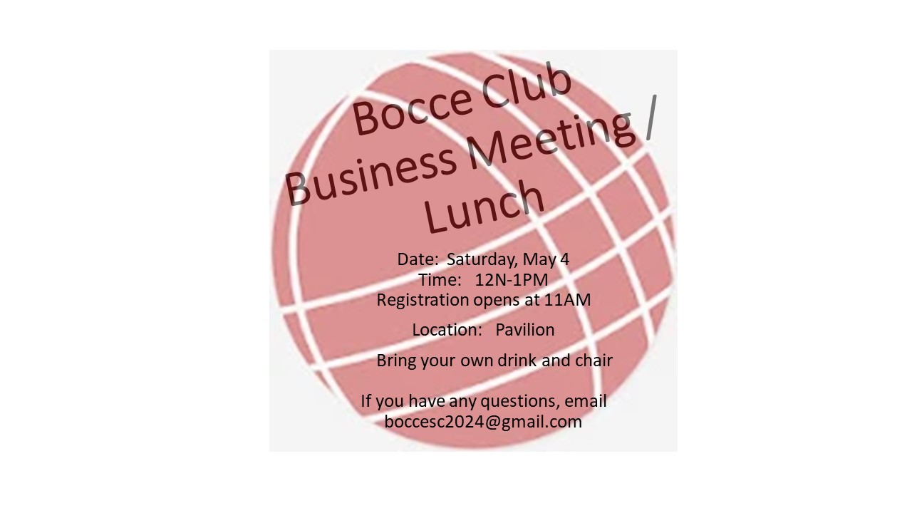 Bocce Club – Stone Creek